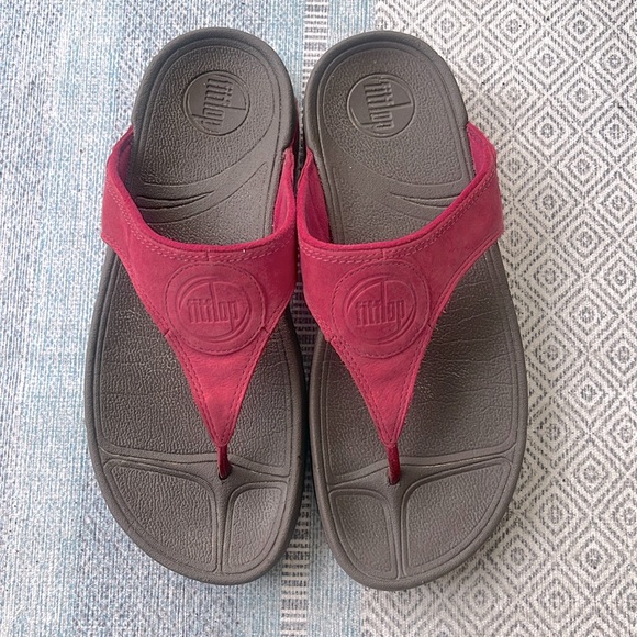 Fitflop | Shoes | Fitflop Pink Raspberry Sandal Size 8 | Poshmark